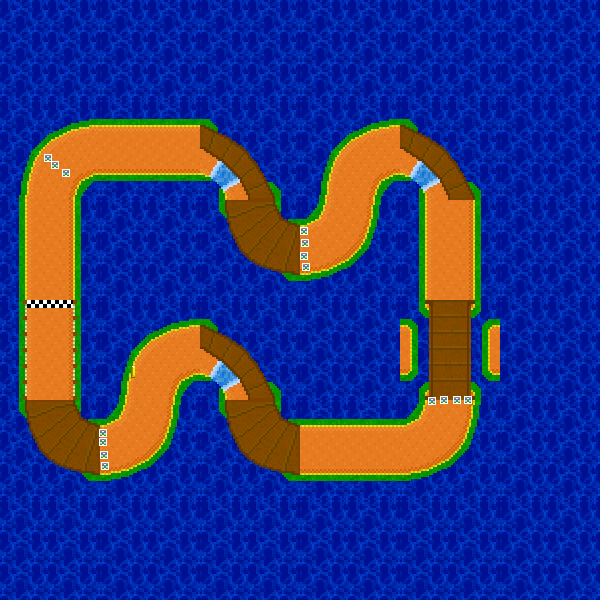 yoshi falls - Mario Kart PC