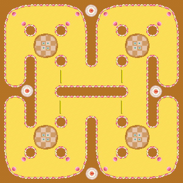 Cookie Curve - Mario Kart PC