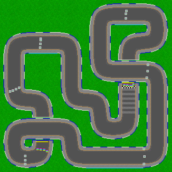 oggy oggy circuit - Mario Kart PC
