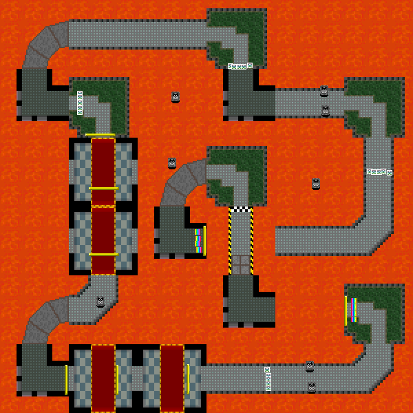 3DS Bowser's Castle - Mario Kart PC