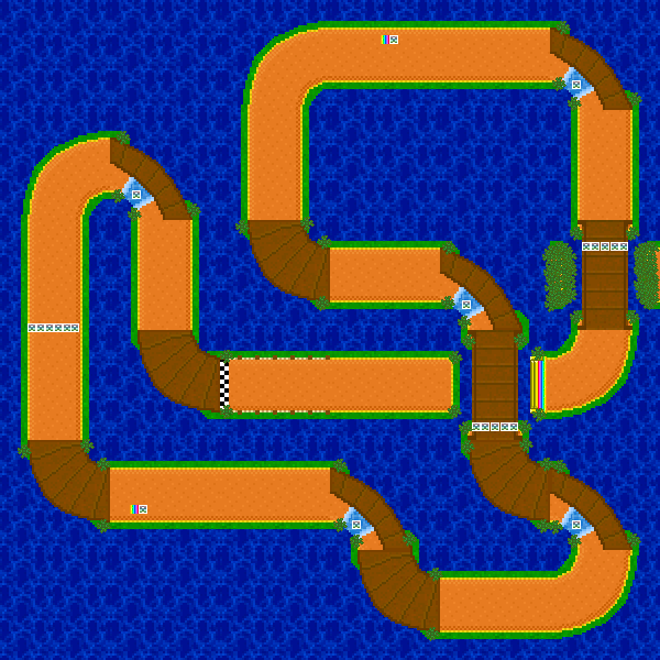 Yoshi Falls 2 - Mario Kart PC