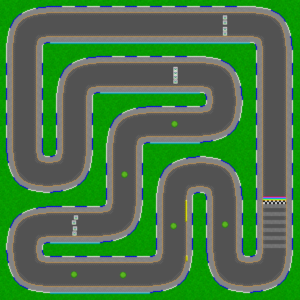 Yoshi Raceway - Mario Kart PC