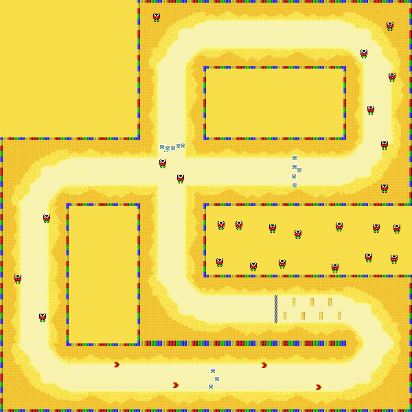 Yoshi Desert - Mario Kart PC