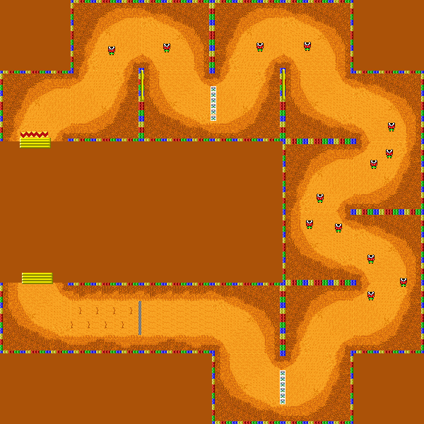 Blargg Dunes - Mario Kart PC