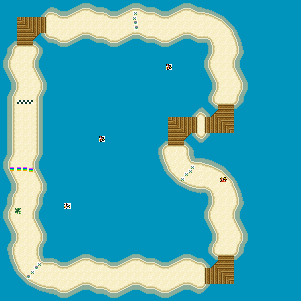 Cheep Cheep Beach - Mario Kart PC