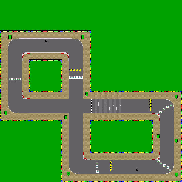 Mario Circuit Pathway [SNES] - Mario Kart PC