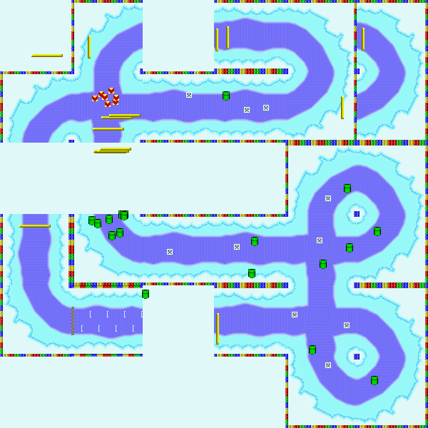 Circuit d'hiver - Mario Kart PC