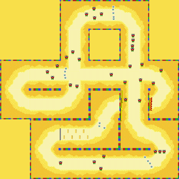 Pyramid Pathway - Mario Kart PC