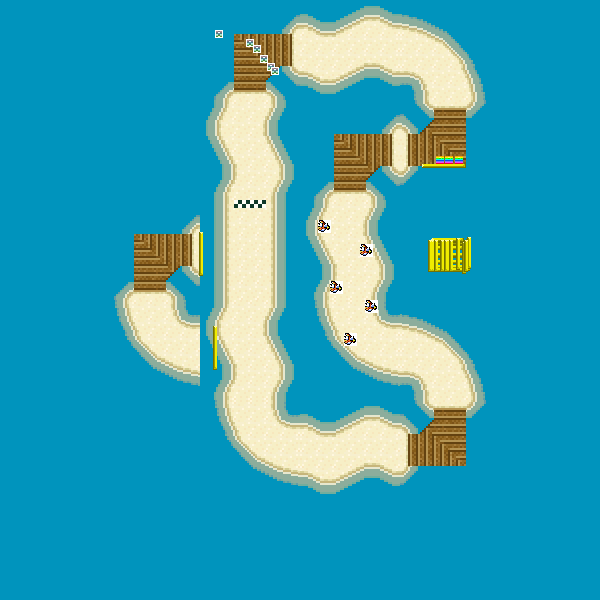 GCN Peach Beach - Mario Kart PC