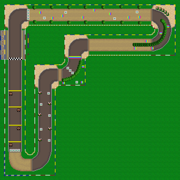 Palette Park R GP - Mario Kart PC