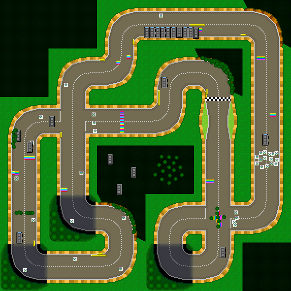Train on the Road - Mario Kart PC