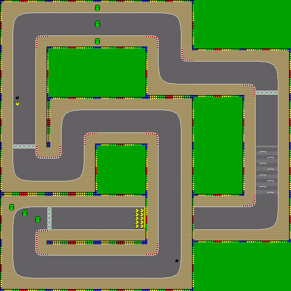 SNES Mario Circuit 2 - Mario Kart PC