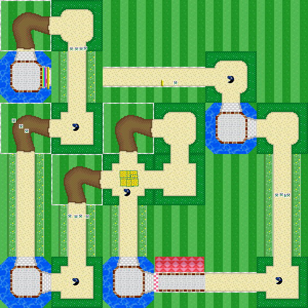 Chain chomp Garden - Mario Kart PC