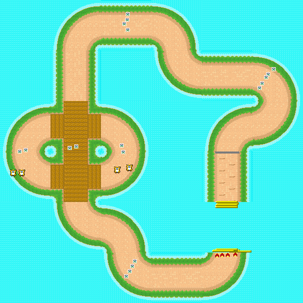 Wii U Thwomp Ruins - Mario Kart PC