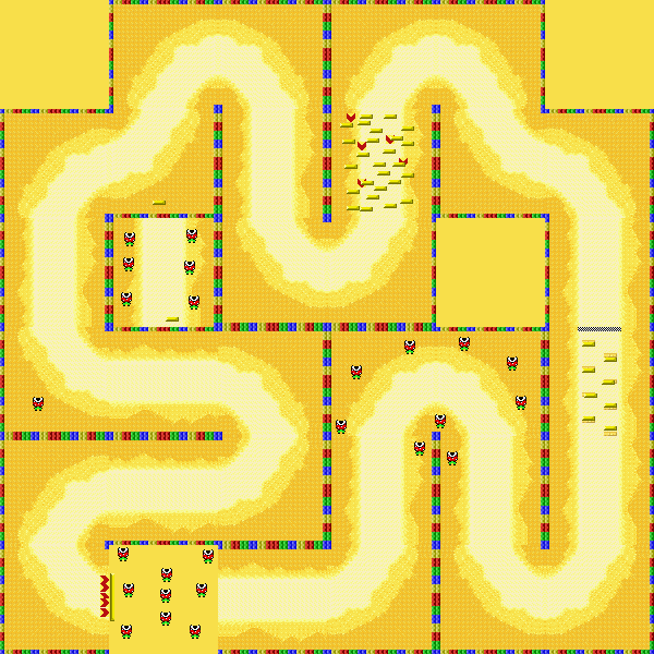 the new yoshi desert - Mario Kart PC