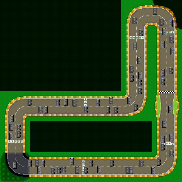traffic road - Mario Kart PC