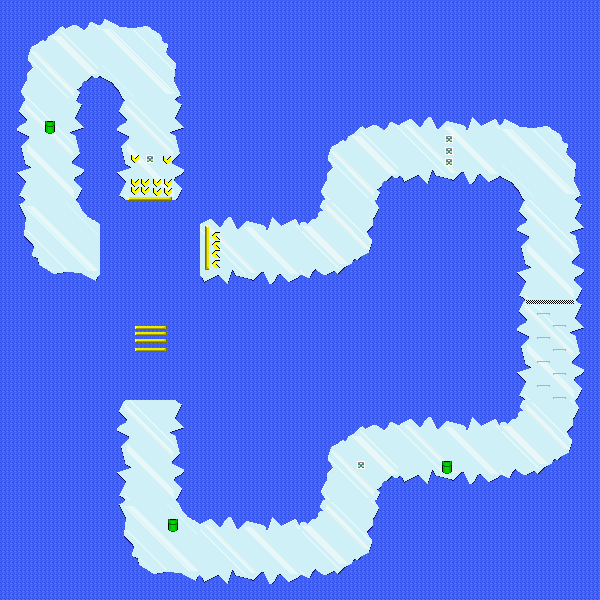 Frozen lake - Mario Kart PC