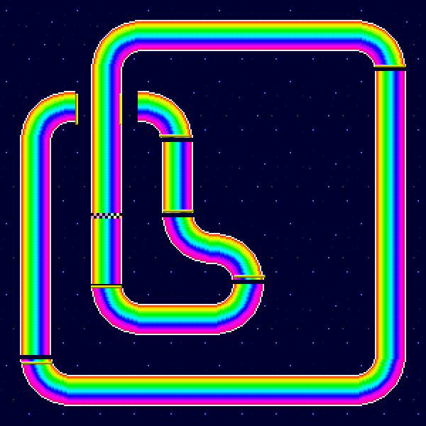 rainbow space - Mario Kart PC