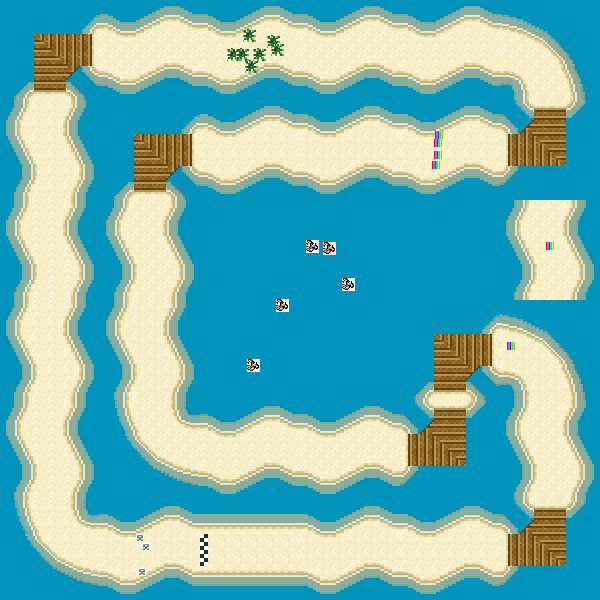 mini ds cheep-cheep beach - Mario Kart PC