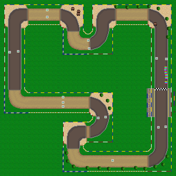 Red Circuit - Mario Kart PC