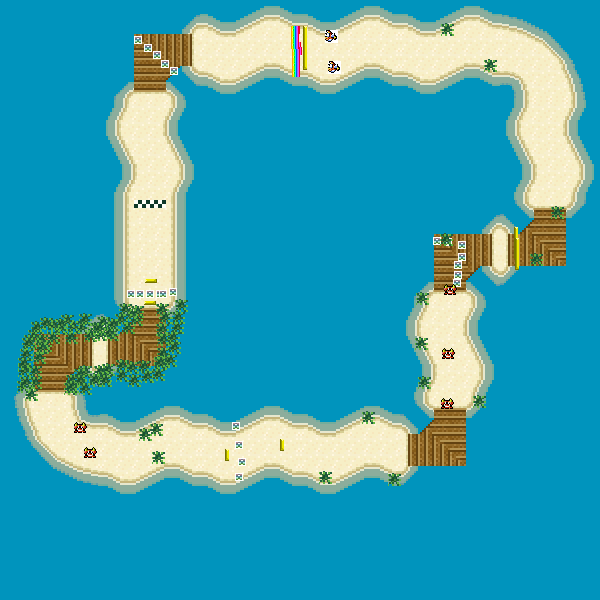 Cheep-Cheep Beach - Mario Kart PC