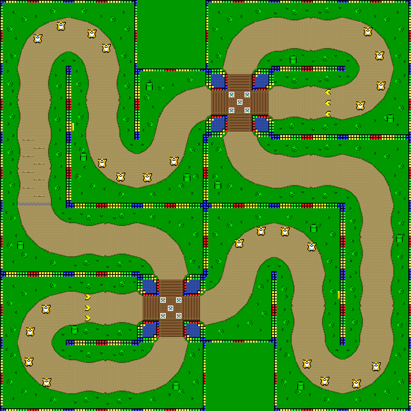 Point Symmetry Plain - Mario Kart PC