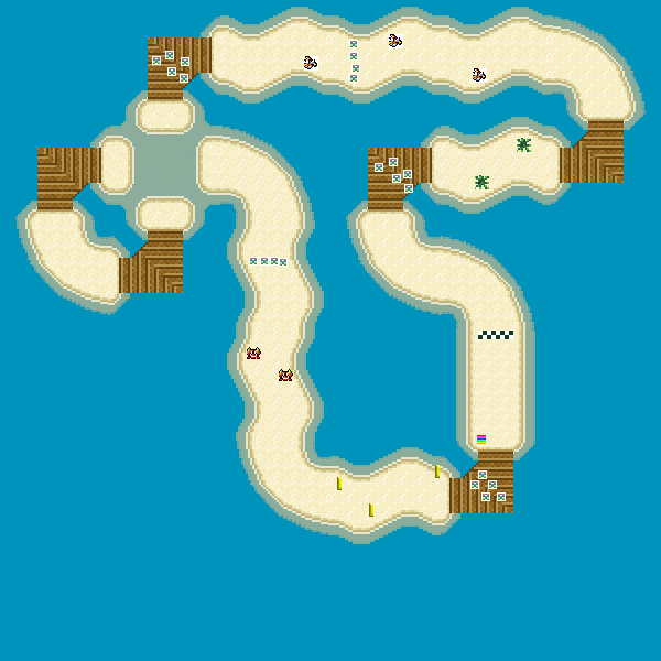 Shellshock Beach - Mario Kart PC