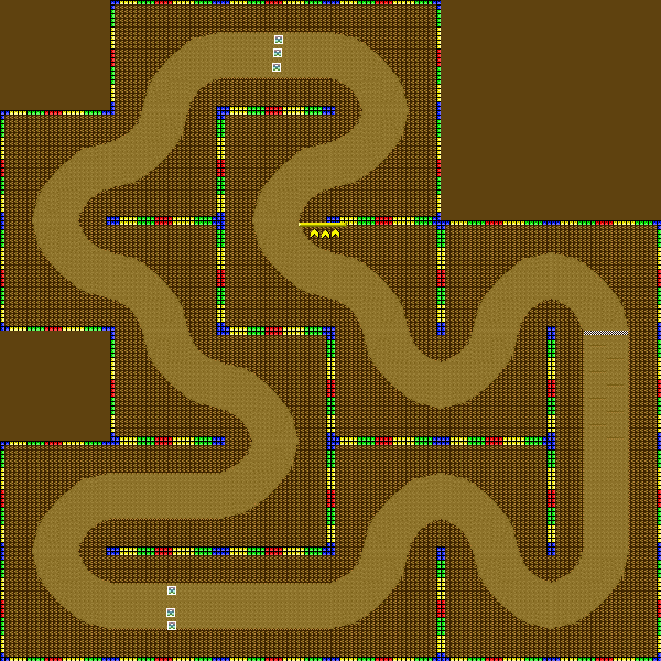 Curly Map - Mario Kart PC