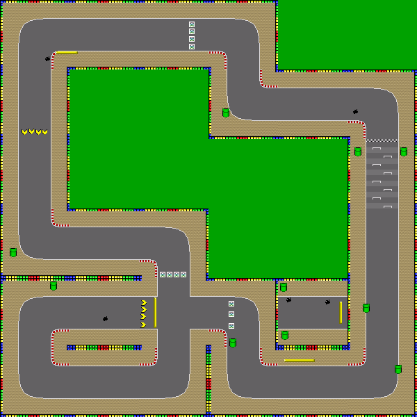 SNES Mario Circuit 2 - Mario Kart PC