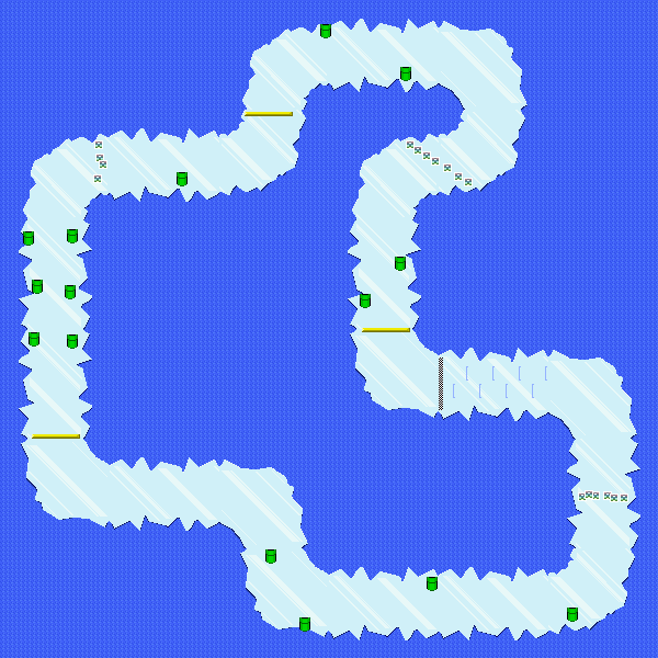ice circuit - Mario Kart PC