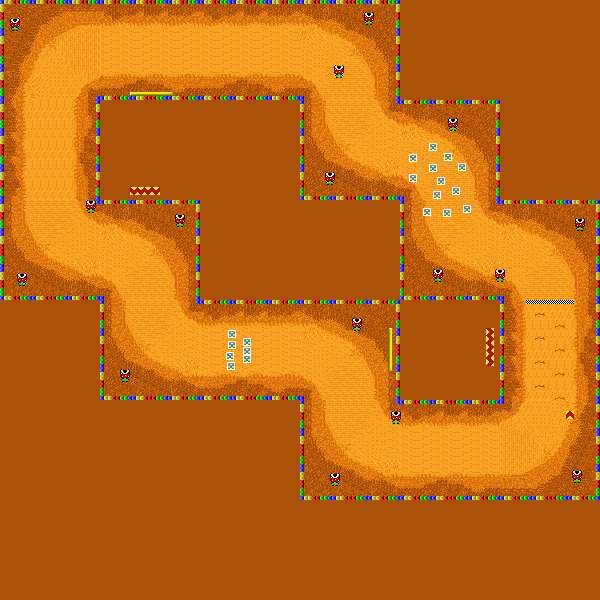 Short race at sunset - Mario Kart PC