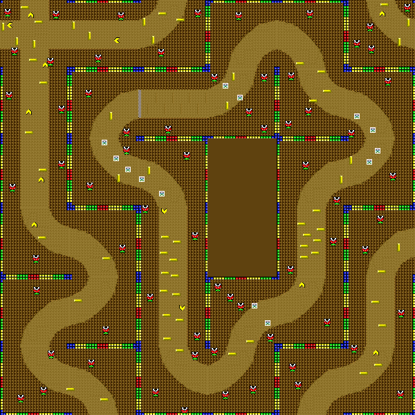 Chocolate Raceway - Mario Kart PC