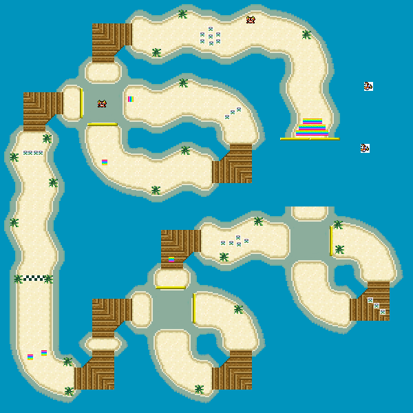 Azure Blue World - Mario Kart PC