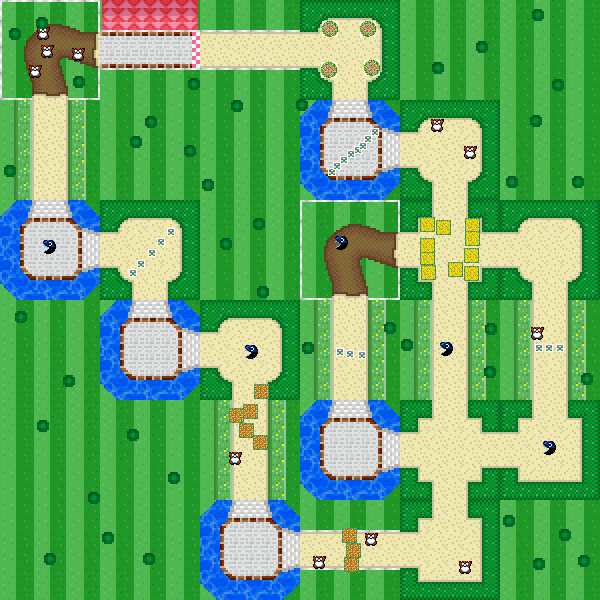 Chomp Courtyard - Mario Kart PC