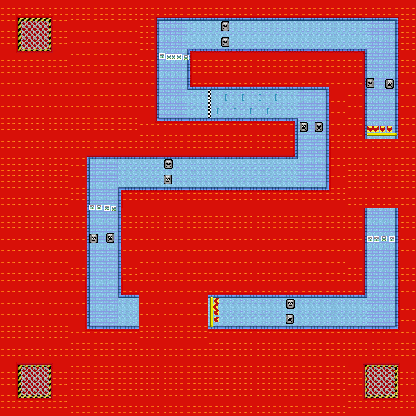 Bowser's Trap Fortress - Mario Kart PC