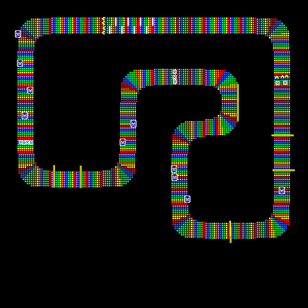 Rainbow raceway - Mario Kart PC