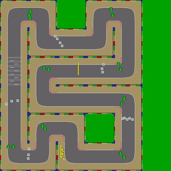 SNES Mario Circuit 3 - Mario Kart PC