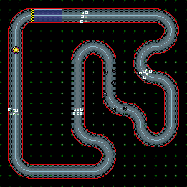2D Circuit - Mario Kart PC