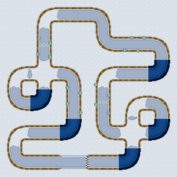 Cold Ramp (DS Style) - Mario Kart PC
