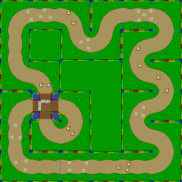 dirt way 1 - Mario Kart PC