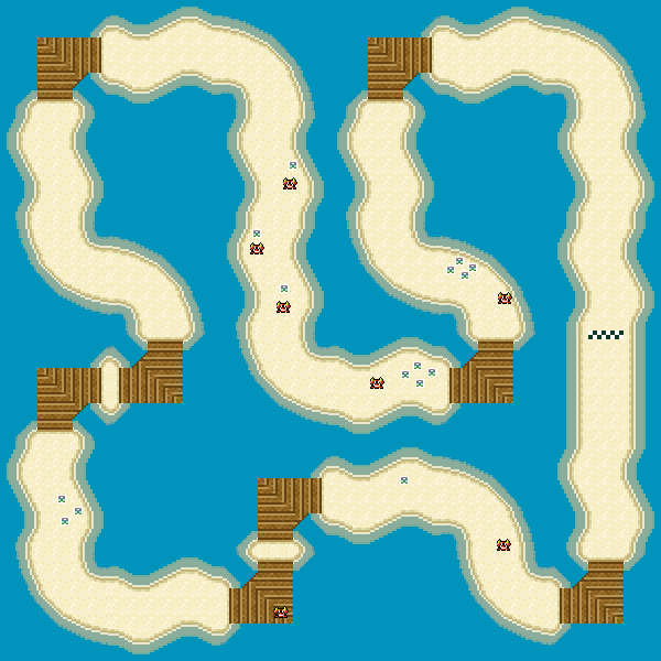 shy guy shores - Mario Kart PC