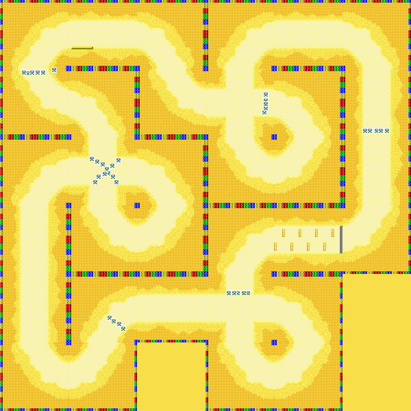 Distorted desert - Mario Kart PC