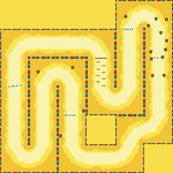 Sarasaland run - Mario Kart PC