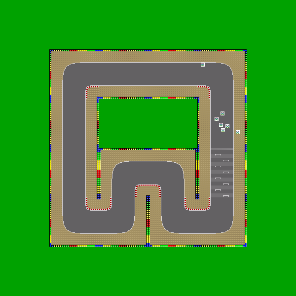 SNES Mario Circuit 1 - Mario Kart PC