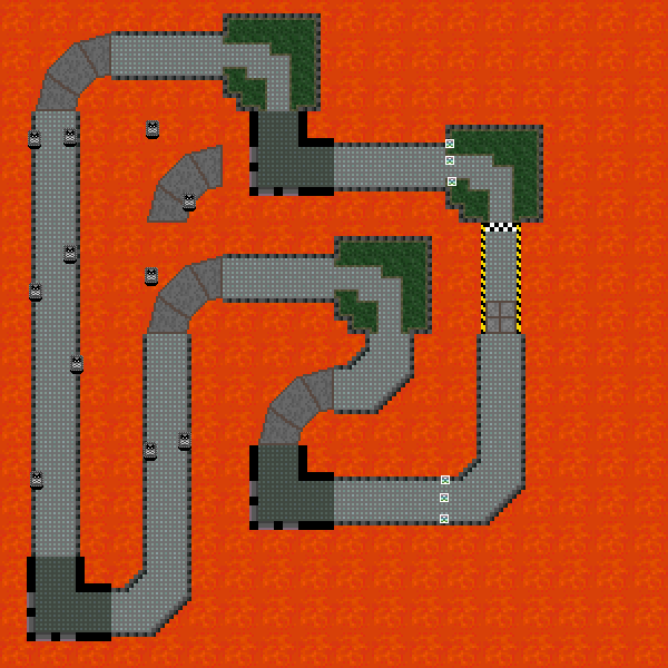 RMX Bowser's Castle - Mario Kart PC