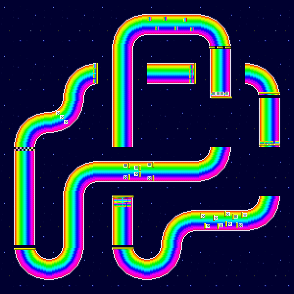 Ranbow Road 3Ds - Mario Kart PC