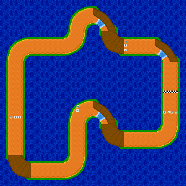 Yoshi lake - Mario Kart PC