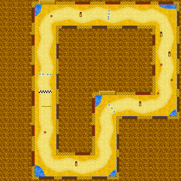 Sandy Street - Mario Kart PC