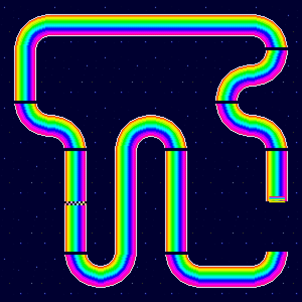 Rainbow Raceway - Mario Kart PC