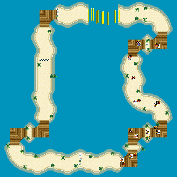 Cheep cheep beach - Mario Kart PC